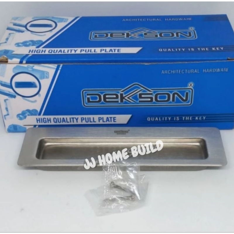 Jual Pull Plate Dekkson PP 015 SQ 150 MM SSS/ Handle Tanam Dekson ...