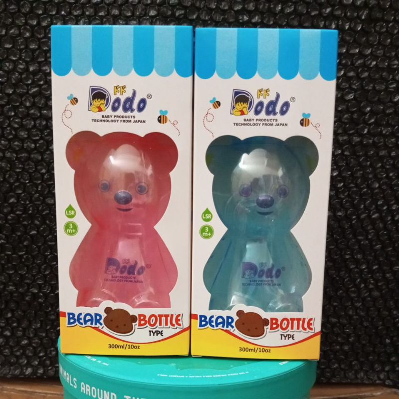 Jual DODO Botol susu dot bulat 300 ml bentuk beruang / bottle bear type ...