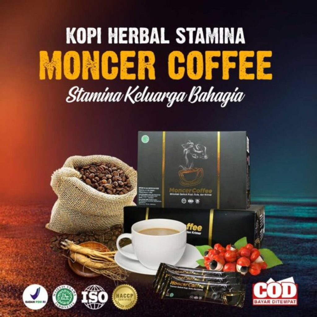 Jual Mocer Coffee Original isi 8 sachet | Bisa COD Dan Beli Sachetan ...