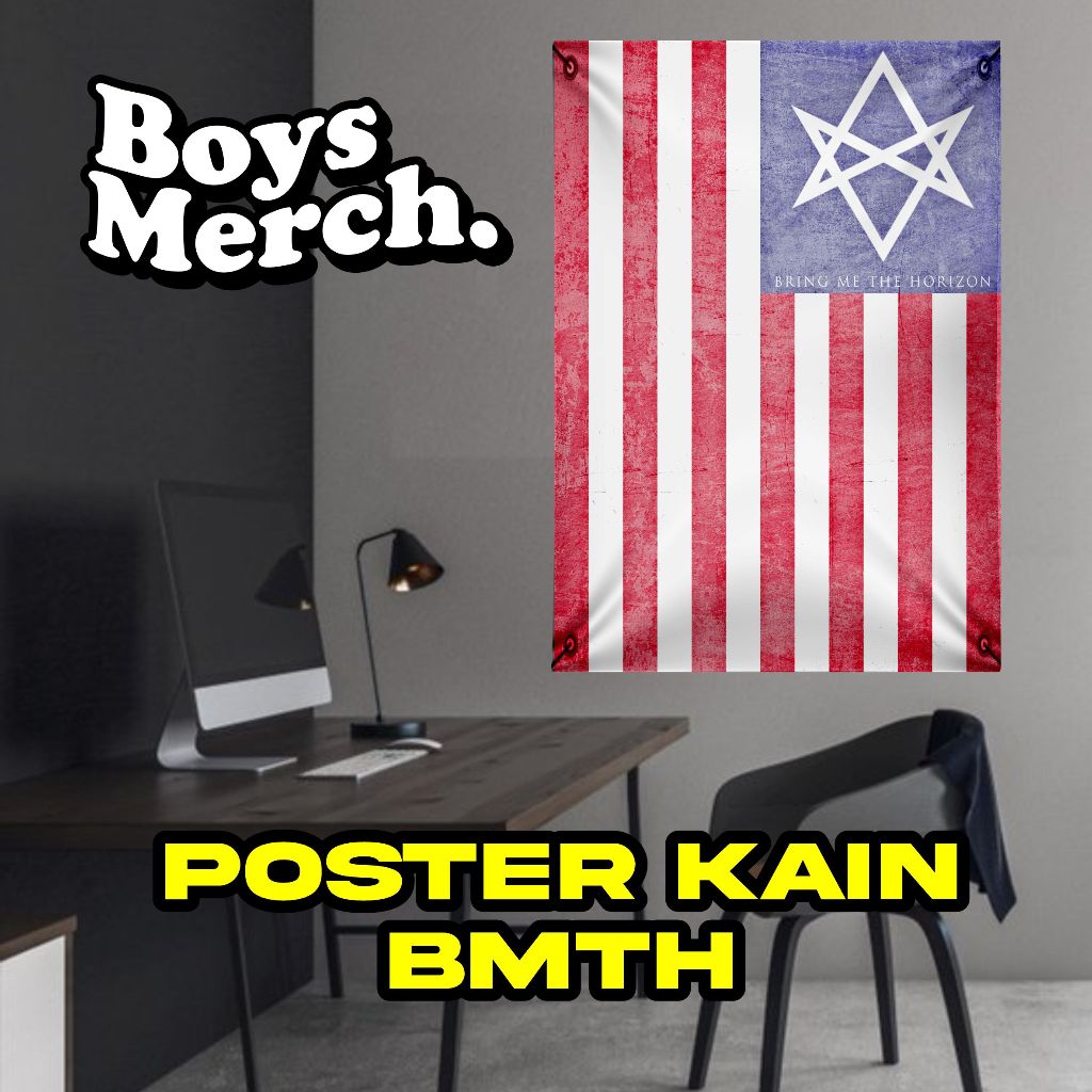 Jual POSTER KAIN BMTH / BENDERA FLAG BMTH / TAPESTRY / BRING ME THE ...