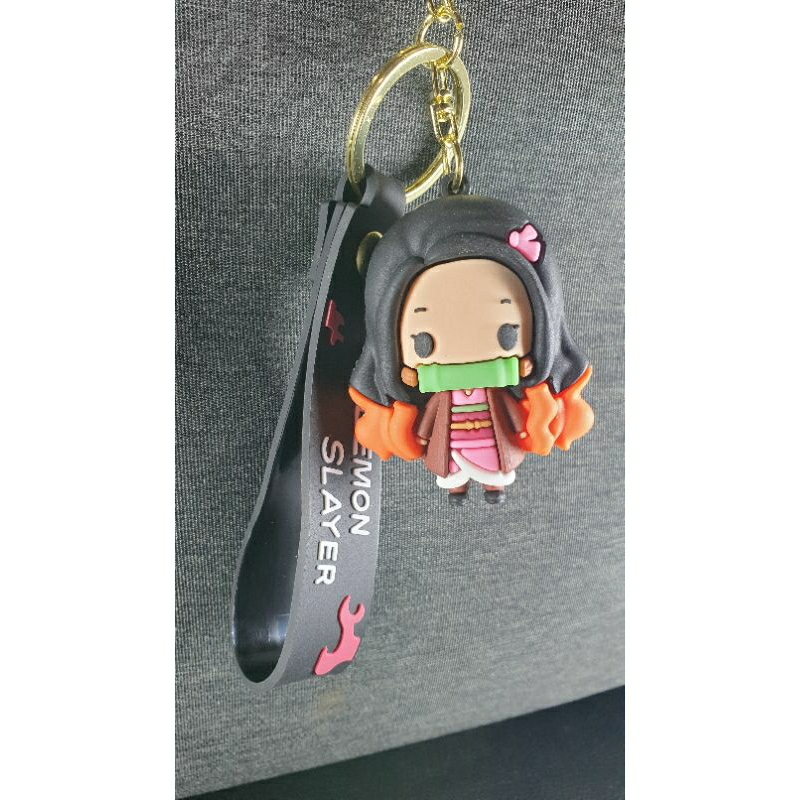 Jual Gantungan kunci Demon slayer anime Tanjiro / Inosuke / Nezuko ...
