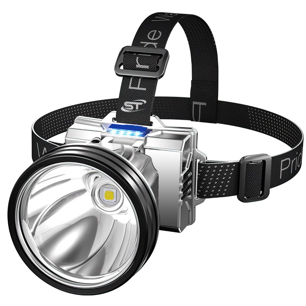 Jual Suksestech Headlamp Senter Cas Kepala 3 Mode Lampu Reachargeable ...