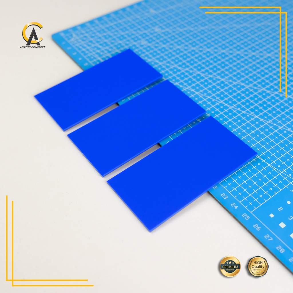 Jual Custom Potongan Akrilik 2mm Bentuk Persegi / Akrilik Lembaran 2mm ...