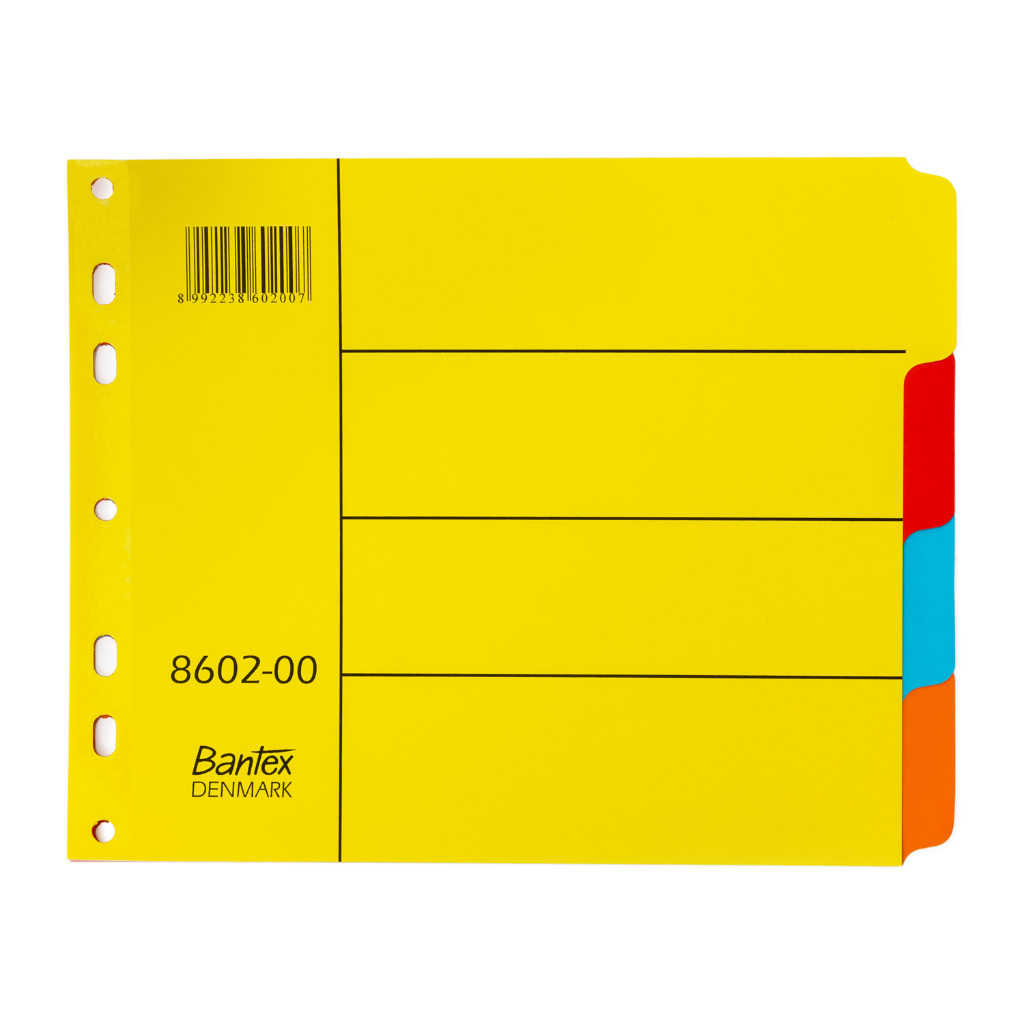 Jual Bantex Cardboard Divider/Pembatas Ordner/Penyekat Binder/Bahan ...