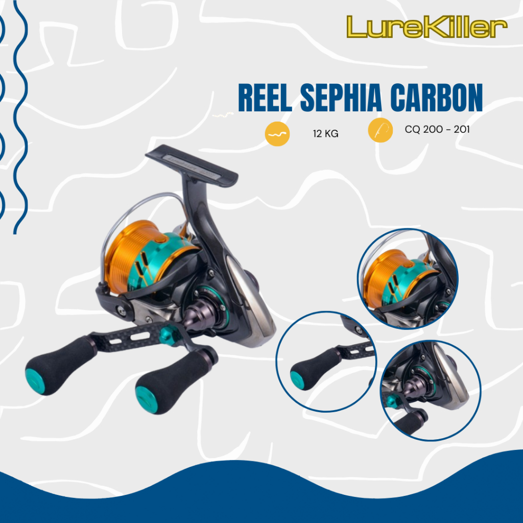 Jual Lurekiller Reel Pancing Spinning 2500S/3000S Gulungan Pancing Egi ...