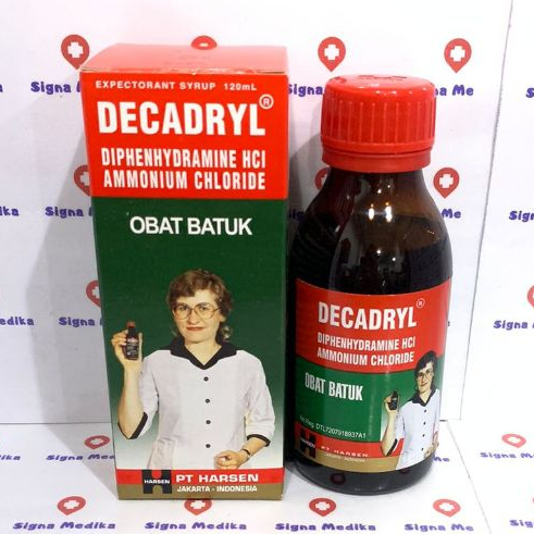 Jual Decadryl Expectorant 120 ml - Obat Batuk Berdahak | Shopee Indonesia