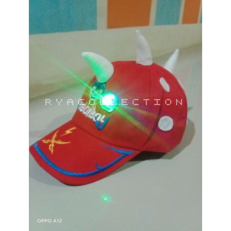 Jual Topi karakter Boboy nama&LED | Shopee Indonesia