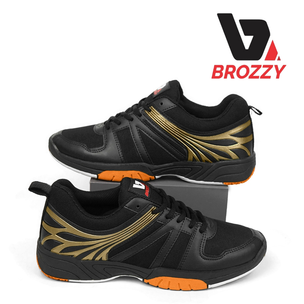Jual Brozzy Sepatu Badminton Pria BZ51 COD Sepatu Olahraga Bulutangkis ...