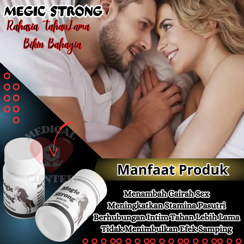 Jual MEGIC STRONG Obat Kuat Tahan Lama Obat Kuat Pria Tanpa Efek ...