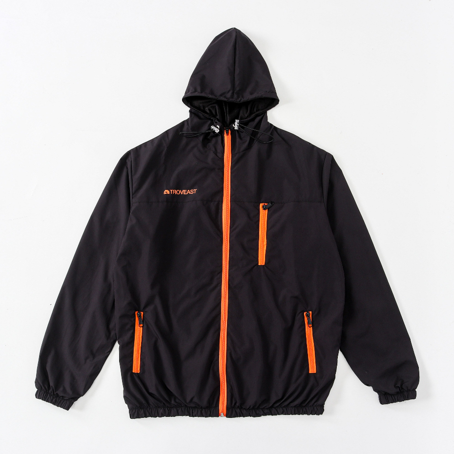 Jual Troveast Daily Jacket Parasut Windbreaker Sunny Series Full Black ...