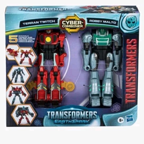Jual Transformers EarthSpark Cyber Combiner Terran Twitch & Robby Malto ...