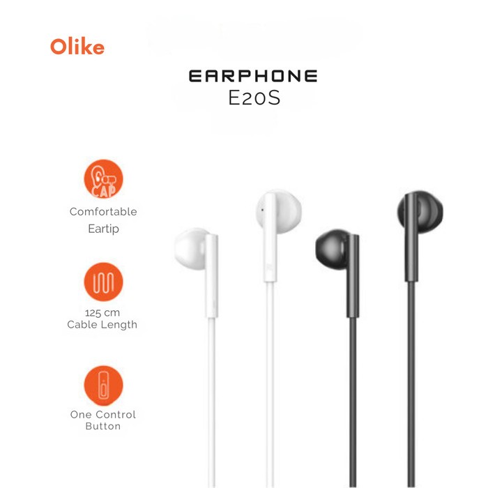 Jual Headset Earphone OLIKE E20/E20S/E13/E10/OH-W6H/E30 E11 NEW ...