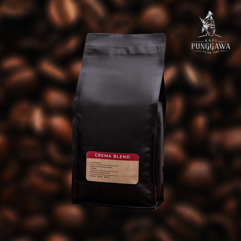 Jual BIJI KOPI ESPRESSO CREMA BLEND 70% Robusta 30% Arabica | Shopee ...