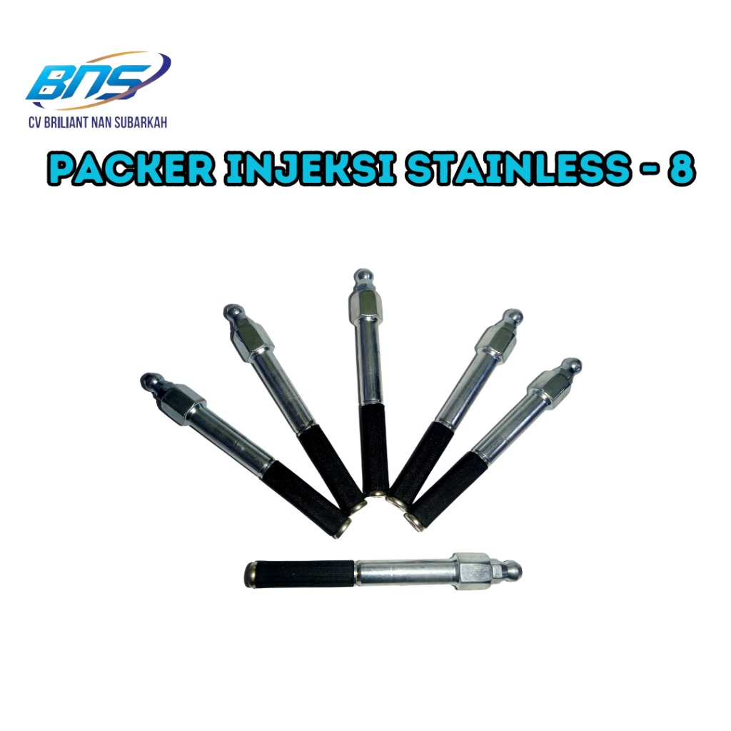 Jual BNS PACKER INJEKSI BETON - STAINLESS UKURAN 8 100PCS | Shopee ...