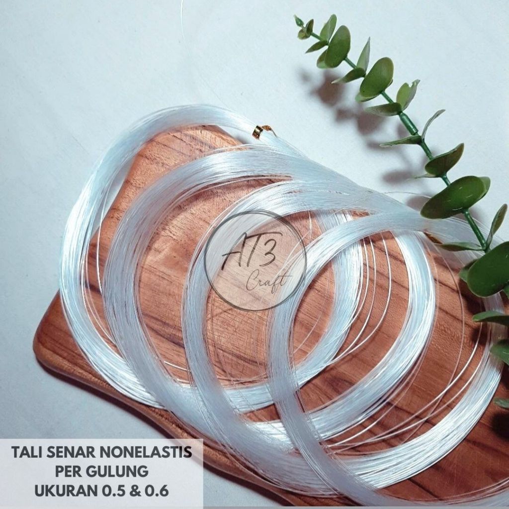 Jual [1 gulung] Senar Non Elastis / Tali Benang Senar Pancing Nylon ...