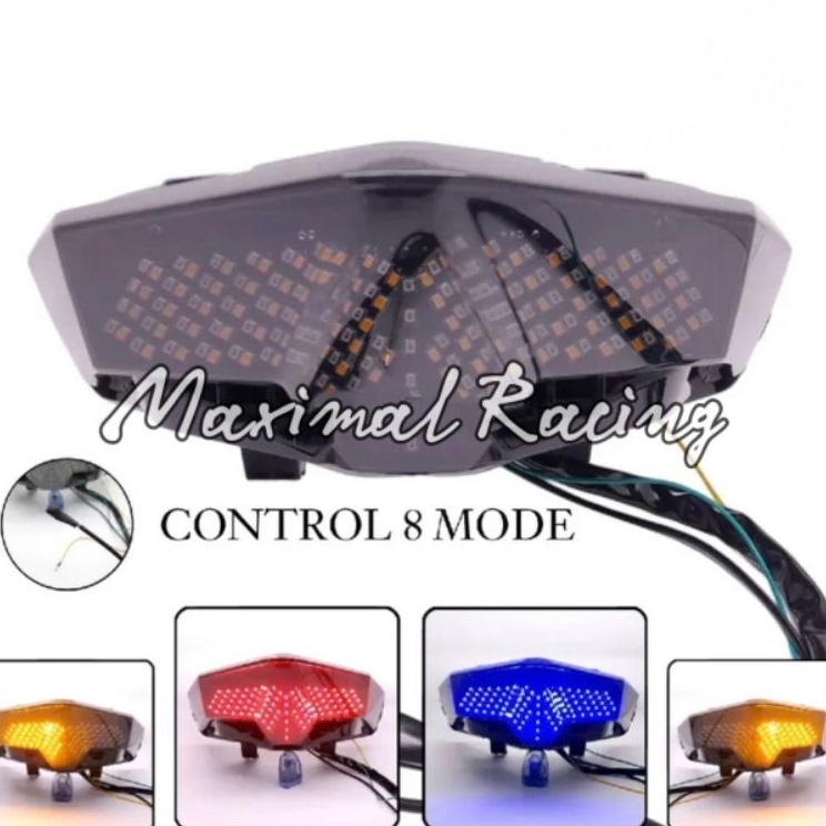 Jual Hli LAMPU STOP SEN 3 IN 1 LED XCASE WD 18 UNTUK ALL NEW VARIO 125 ...