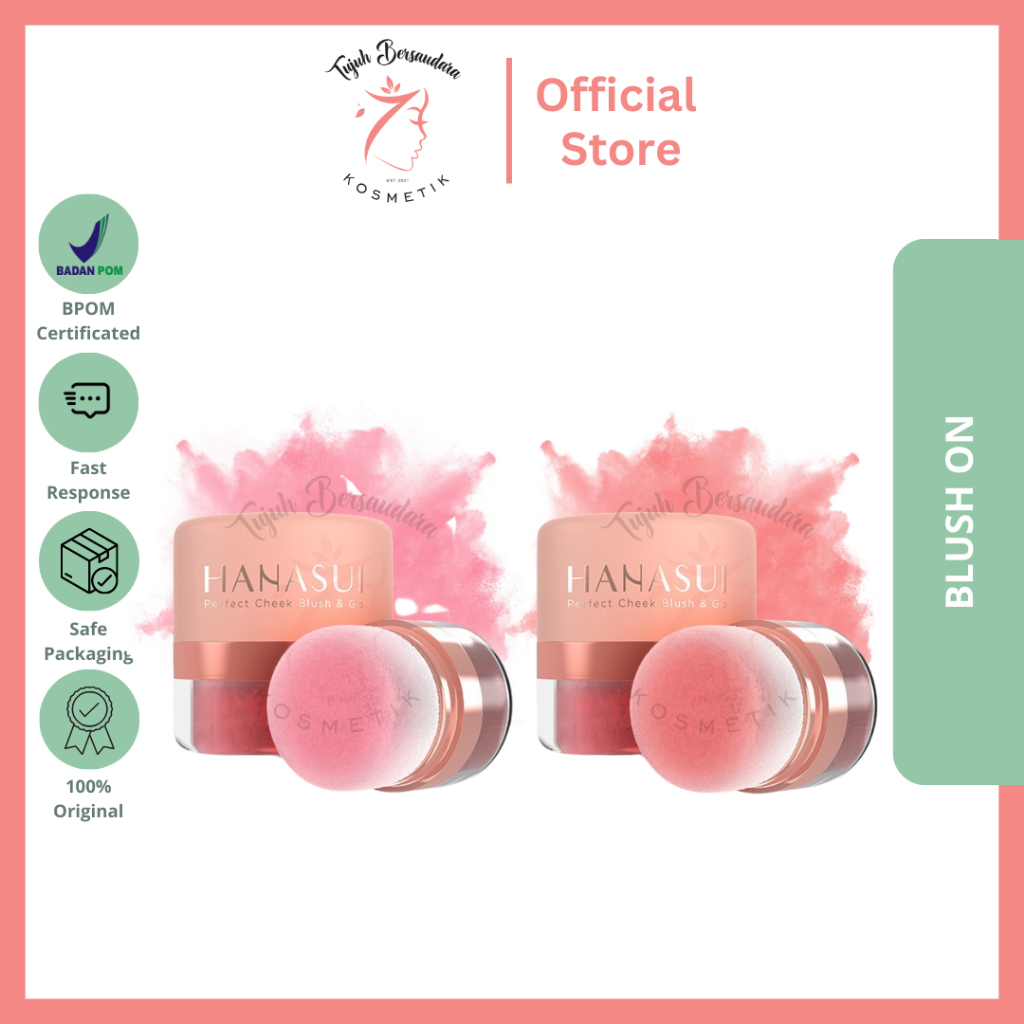 Jual Hanasui Perfect Cheek Blush & Go Powder - Blush On Perona Wajah ...