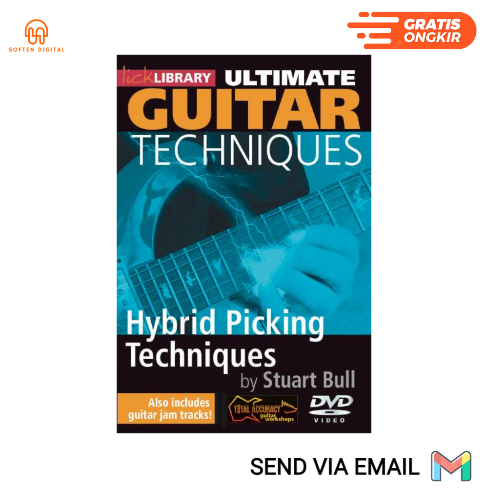 Jual Lick Library - Ultimate Guitar Techniques - Hybrid Picking Techniques / Stuart Bull - video ...