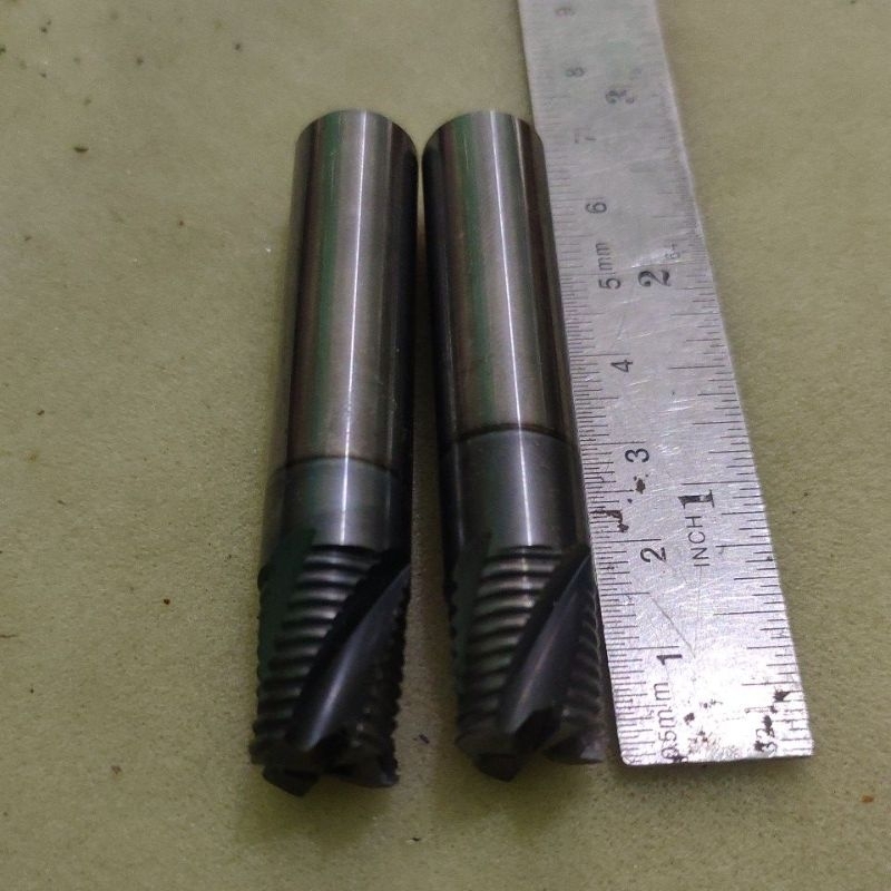 Jual endmill roughing carbide 12mm endmill rafing carbide 12mm | Shopee ...