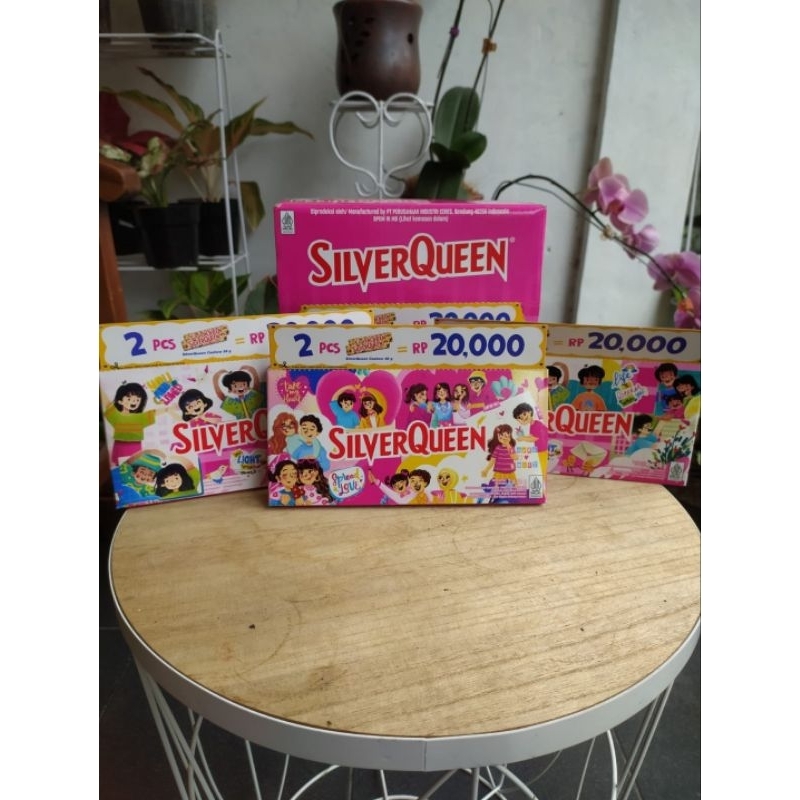 Jual Cokelat Silver Queen isi 2x58gram Valentine Edition 2024 | Shopee ...