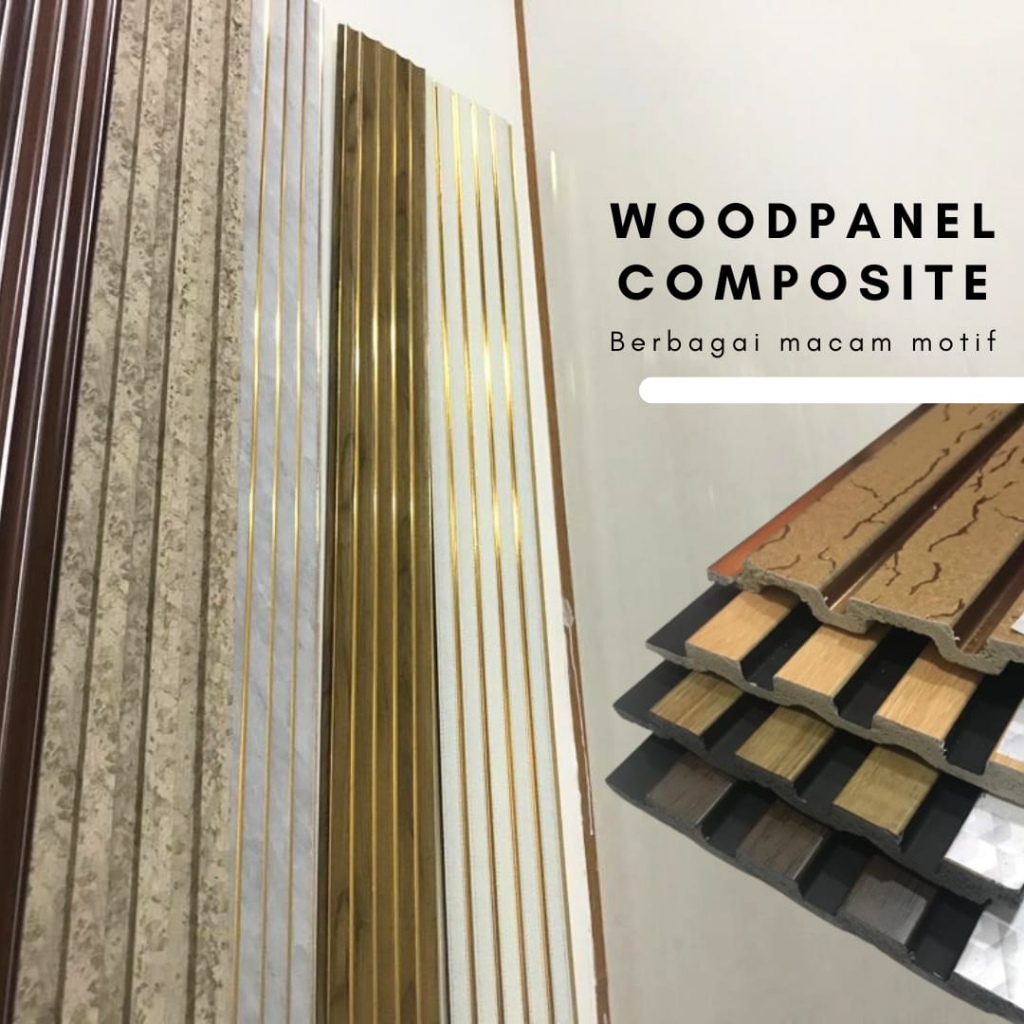Jual Wallpanel WPC Wood Panel Kisi Kisi Beragam Motif Aesthetic Motif ...