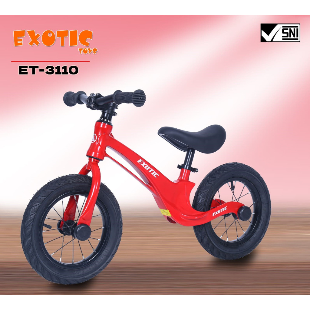 Jual EXOTIC ET-3110 Sepeda Keseimbangan Anak Balance Bike Push Bike ...