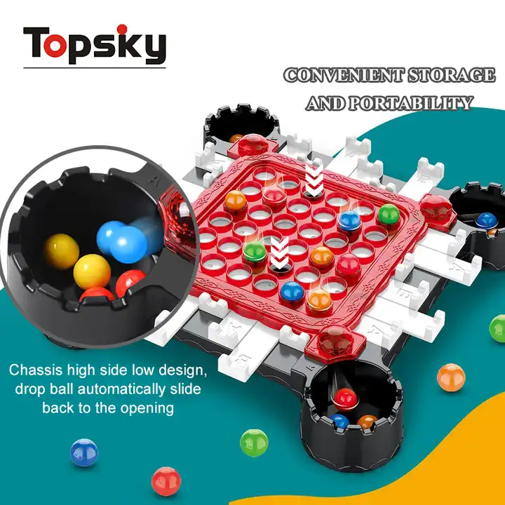 Jual Mainan Edukasi Keluarga Fun Competitive Ball Board Games | Shopee ...