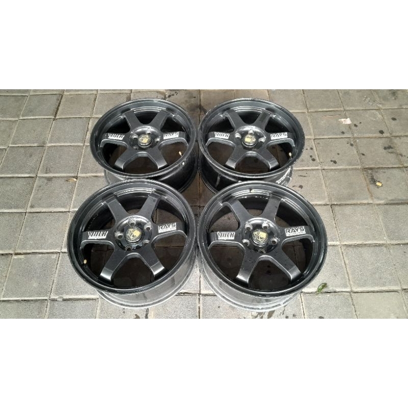Jual VELG SEKEN MOBIL RACING TE37 RING 17 LEBAR 7.5 ET 42 BAUT 5X114.3 VELG ONLY | Shopee Indonesia