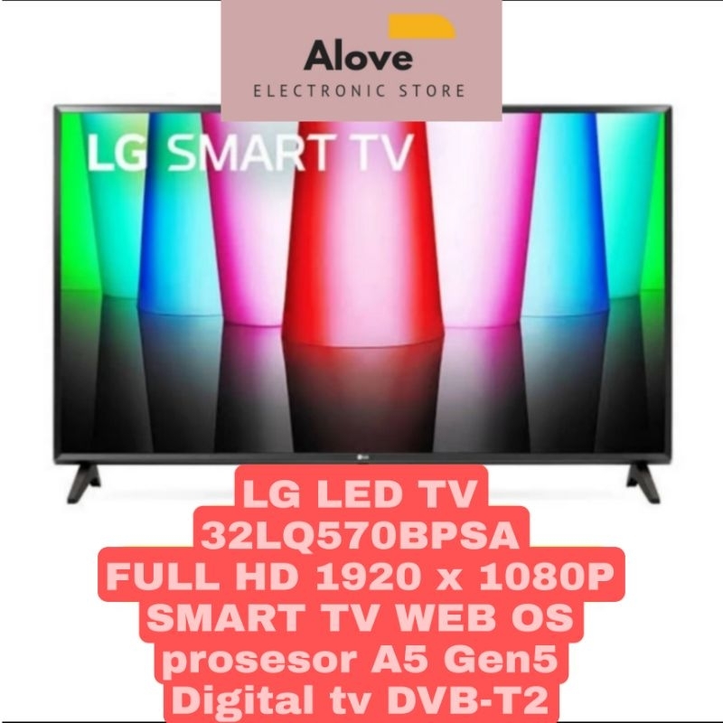 Jual LG 32LQ570 / 32LQ570BPSA full hd smart tv 32 inch | Shopee Indonesia