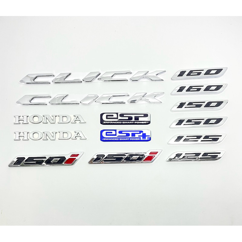Jual emblem click logo timbul click 125 150 160 125i 150i paket maupun ...