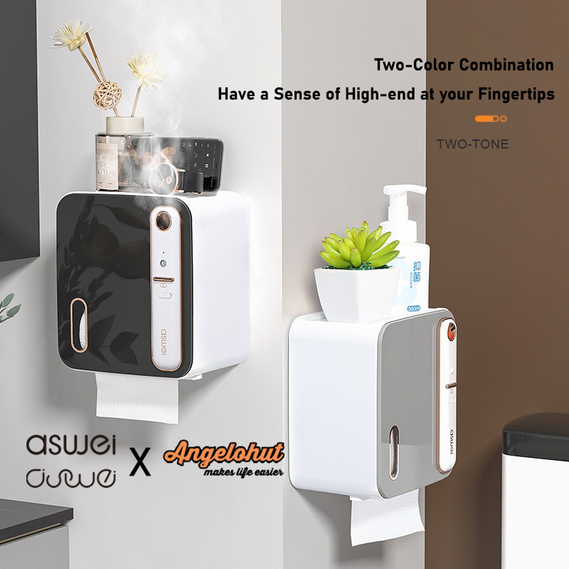 Jual Aswei A121 Rak Tissue Dengan Parfum Automatic Sensor Spray ...