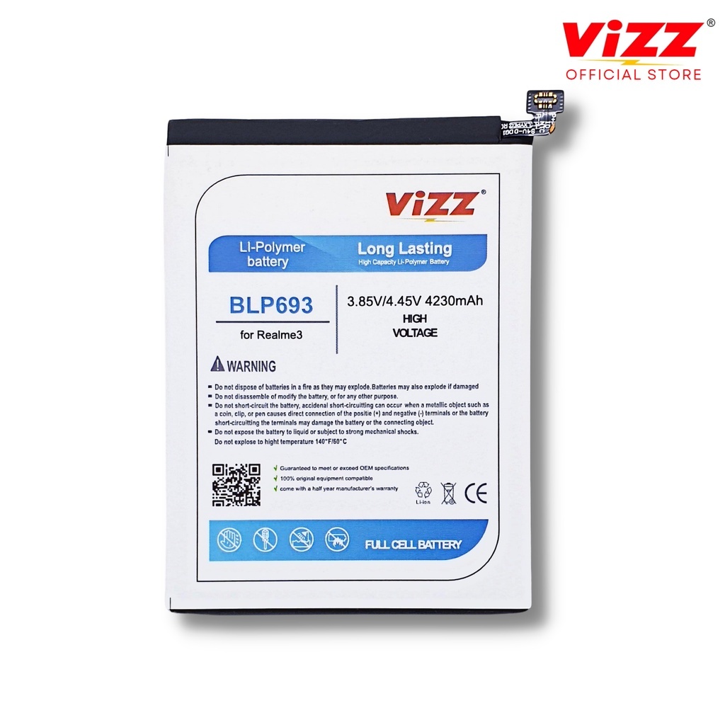 Jual Vizz Baterai Oppo BLP673 / BLP817 /BLP693 A3S / A31 2020 Original ...