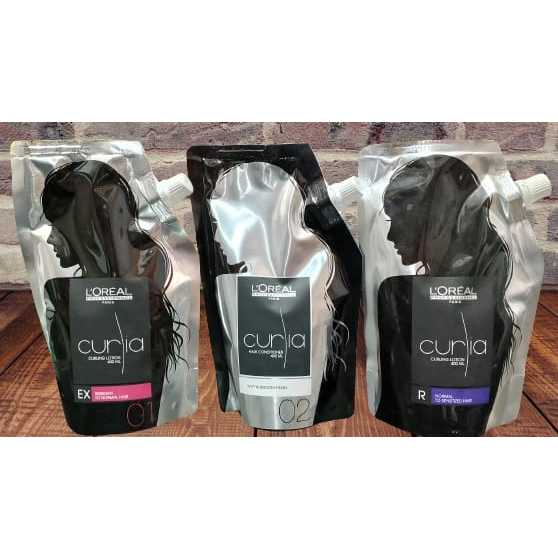 Jual Loreal Curlia obat keriting rambut 400ml | Shopee Indonesia