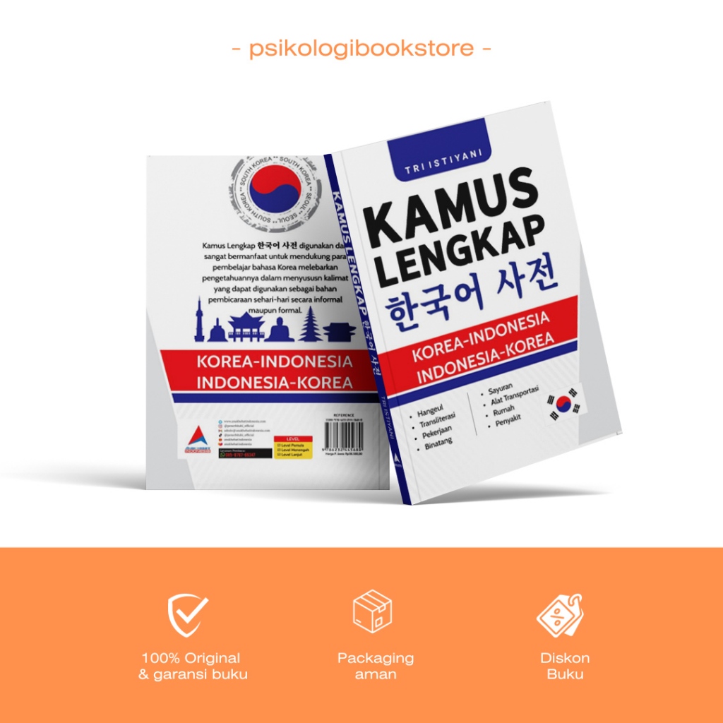 Jual Buku KAMUS LENGKAP KOREA-INDONESIA INDONESIA-KOREA - Tri Istiyani ...