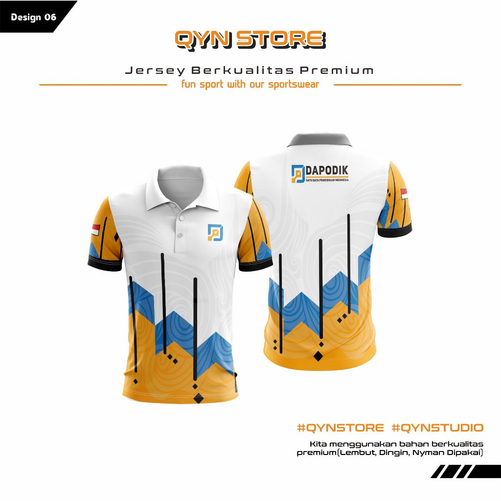 Jual Kaos Operator Dapodik | Baju Operator Dapodik | Jersey Operator ...