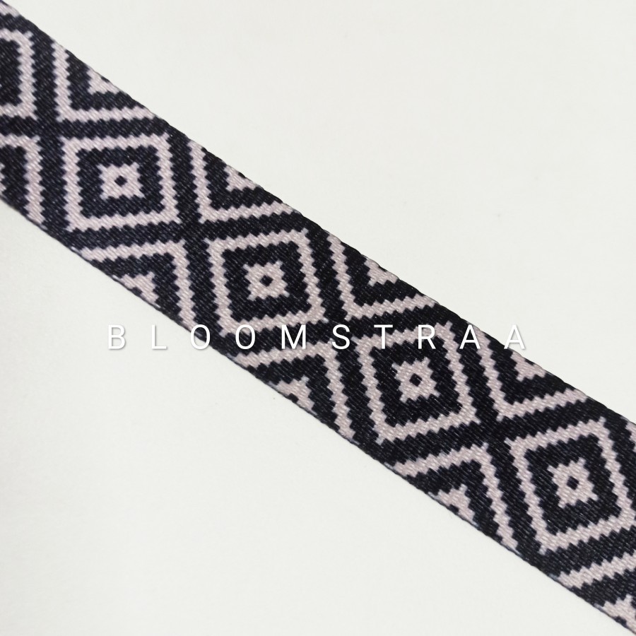 Jual Webbing Motif Ethnic 38mm Tali Tas Polyester 3,8cm 38 mm Poly 1 ...