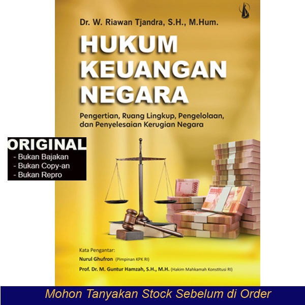 Jual Hukum Keuangan Negara - Dr. W. Riawan Tjandra, S.H., M.Hum ...