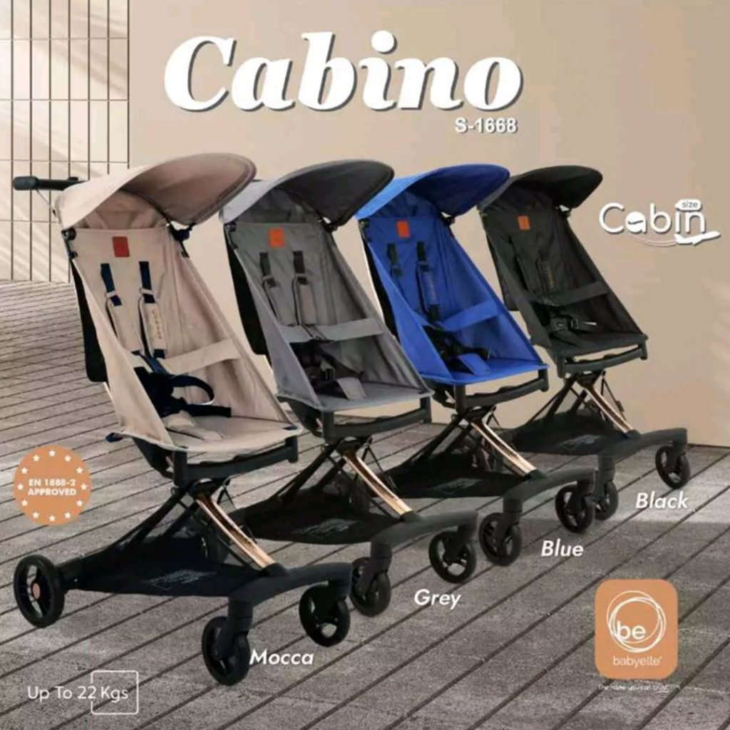 Jual Stroller Babyelle Cabino S-1668 Kereta Dorong Bayi Cabin Size Baby ...