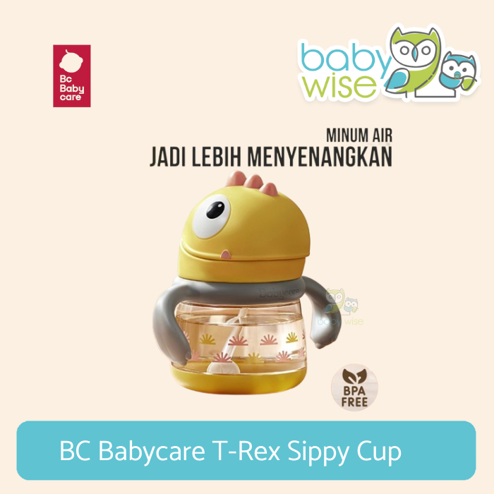 Jual BC Babycare T-Rex Sippy Cup-Botol Minum Sedotan Anak Bayi | Shopee Indonesia