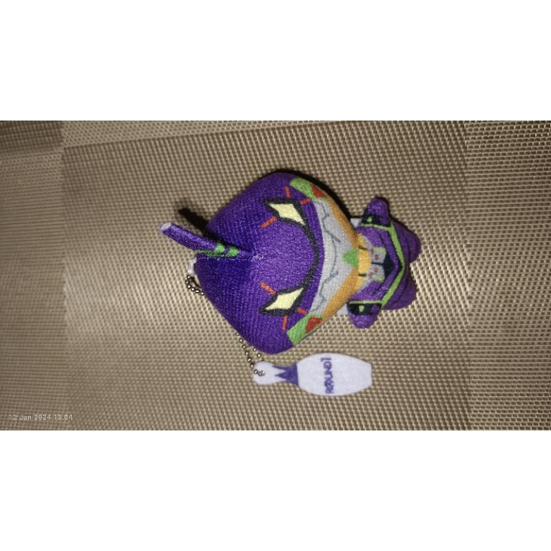 Jual Shin Evangelion EVA-01 Mini Mascot Plush Doll Ballchain JAPAN ...