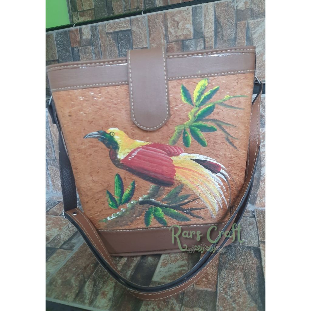 Jual tas kulit kayu khas papua , tas, tas papua, tas etnik kulit kayu ...