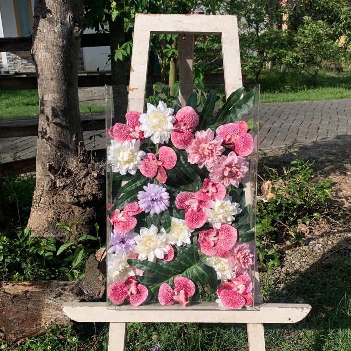 Jual Box Bunga Akrilik Flower Box Acrylic akrilik wedding sign ...