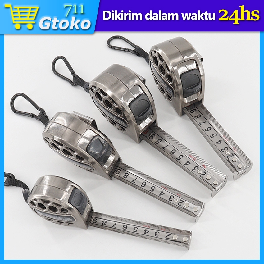 Jual 3 Meter Meteran Stainless Steel Anti Karat Anti Air Alat Pengukur Ukur Plat | Shopee Indonesia