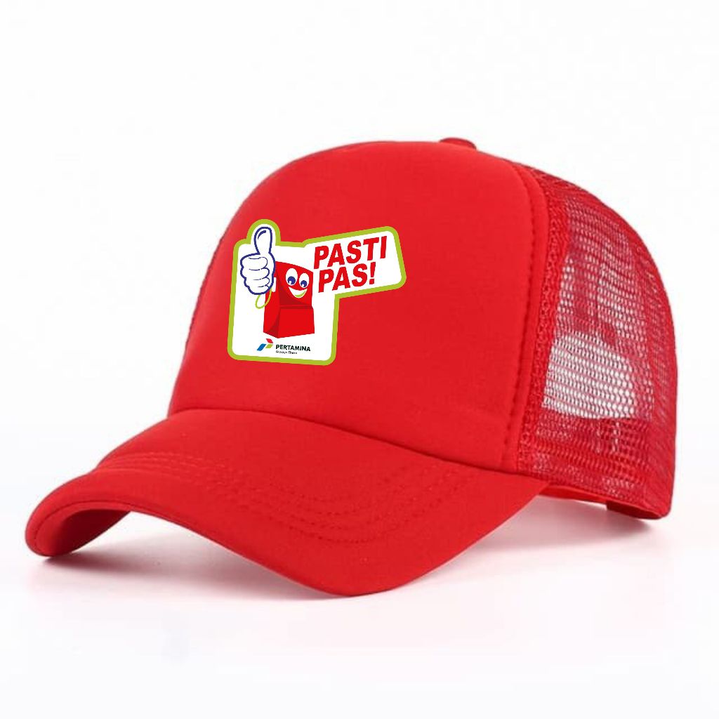 Jual Topi jaring SPBU BUMN pertamina pasti pas | Shopee Indonesia