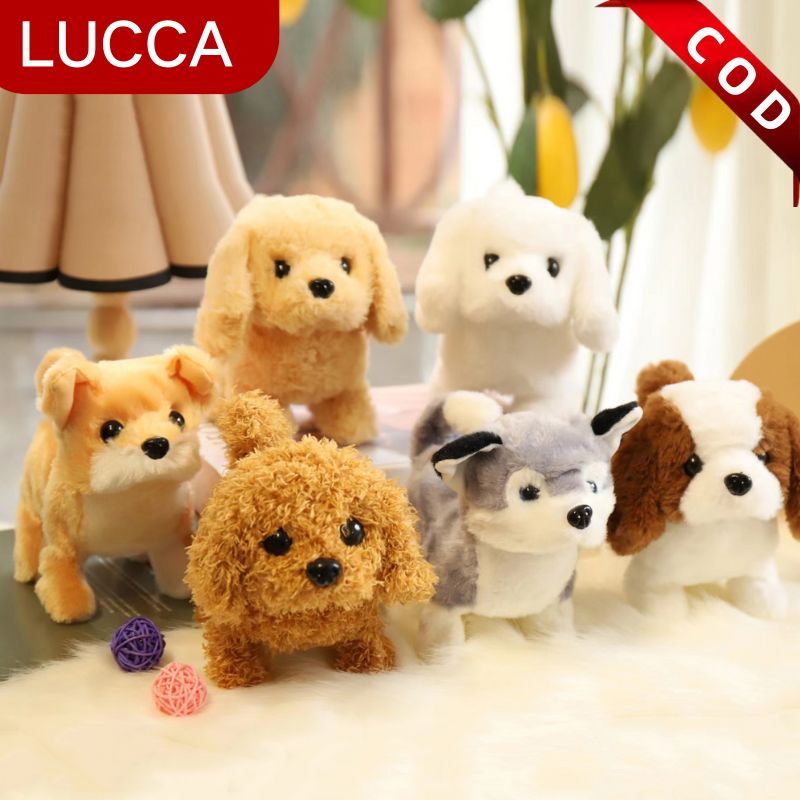 Jual Mainan Anak Boneka Anjing Listrik Plush Toy bisa Berjalan dan ...
