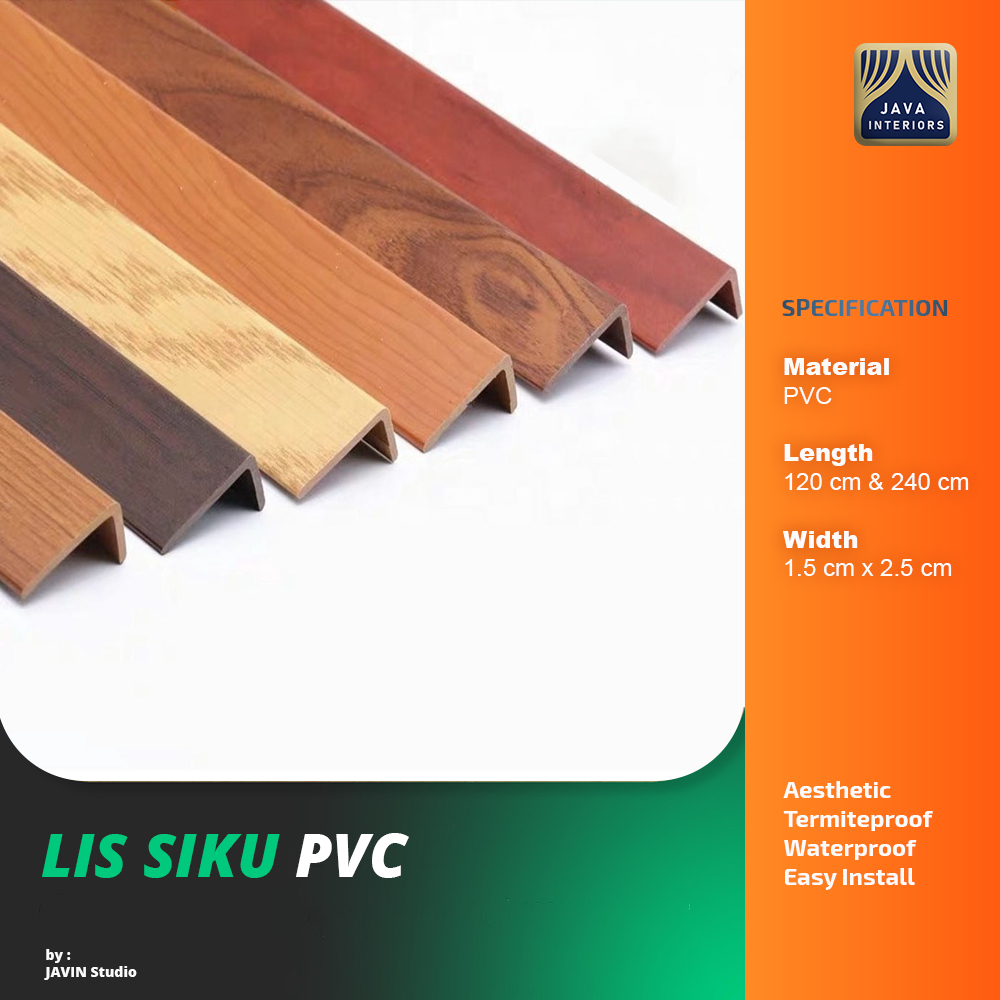 Jual Profil List Siku L Tangga PVC 2.4M Berkualitas Tinggi, Solusi Aman ...