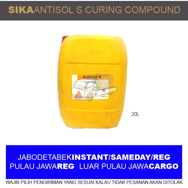 Jual Antisol S Sika Curing Compound 20 liter | Shopee Indonesia