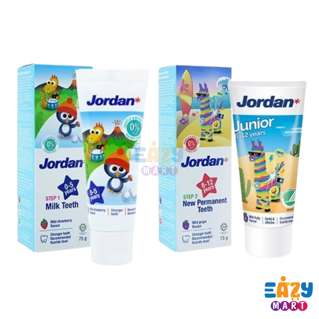 Jual Jordan Kids Toothpaste / Pasta Gigi Anak | Shopee Indonesia
