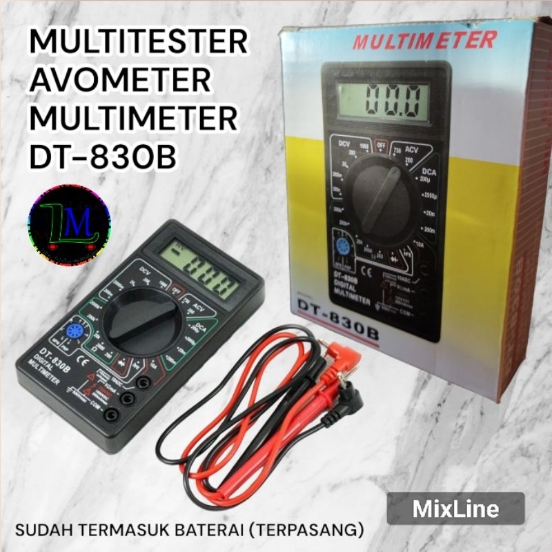 Jual Multitester Digital Avometer Multimeter || Digital Clamp Tang ...