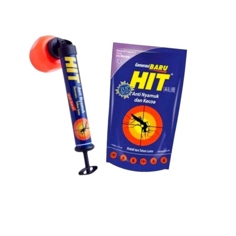 Jual HIT Spray Alat Semprot / HIT Refill Liquid | Shopee Indonesia